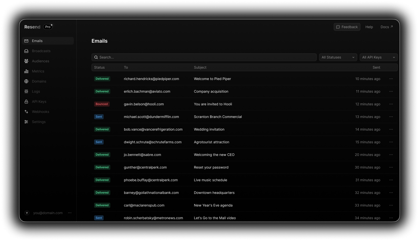 ResendとNext.js Server Actionsでメール送信機能を実装する - rpine lab Tech Blog